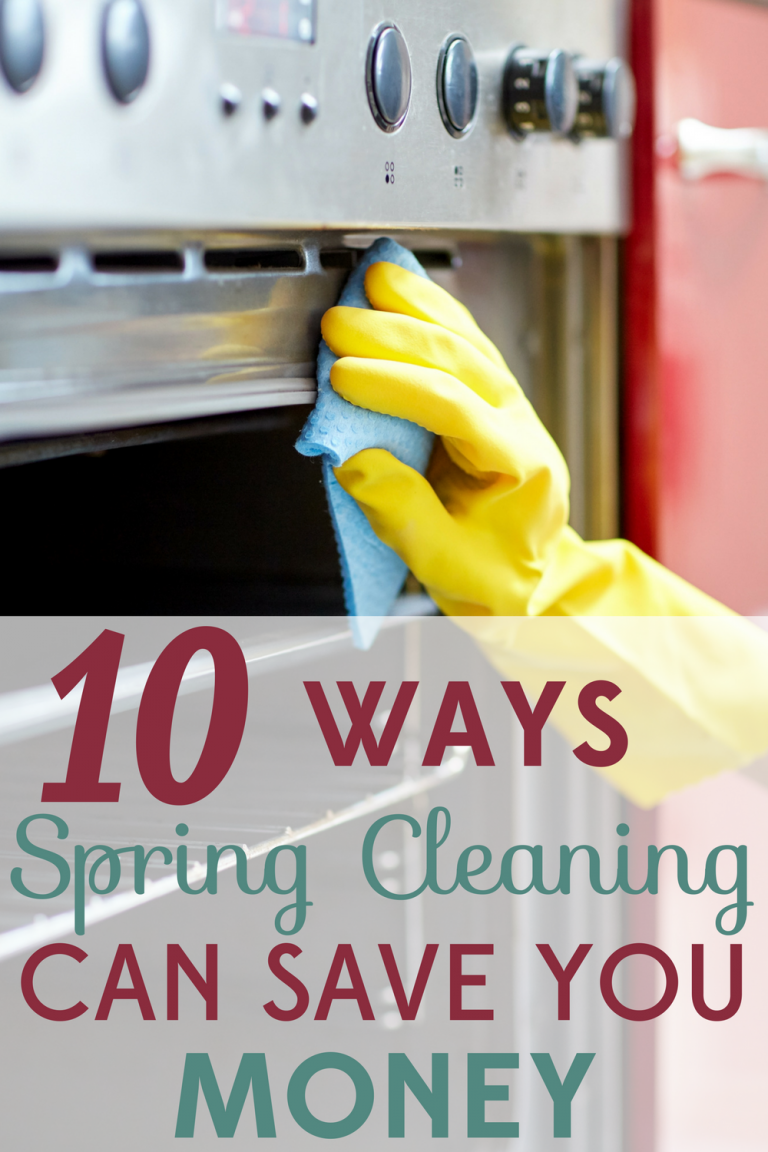 10 Ways That Spring Cleaning Can Save You Money