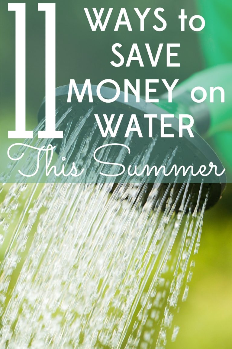 11 Ways to Save Money on Water This Summer