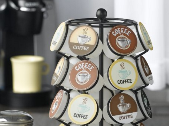 Highly Rated K-Cup Carousel (Holds 35 Cups) Only $10.99!
