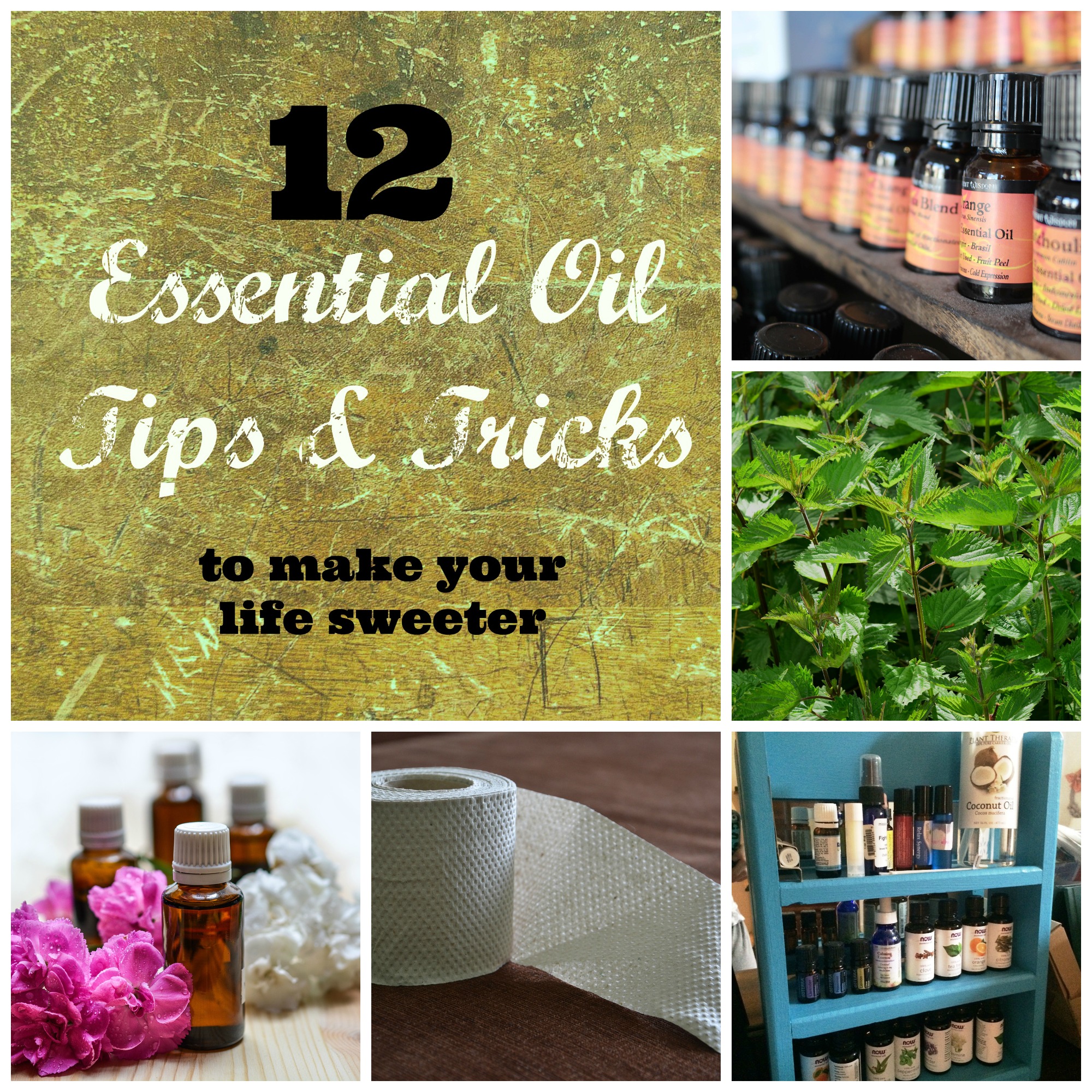 12 Essential Oils Tips & Tricks