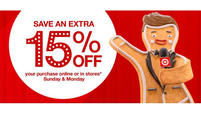 Last Day of Target's 10 Days of Deals: 15% Off Everything!