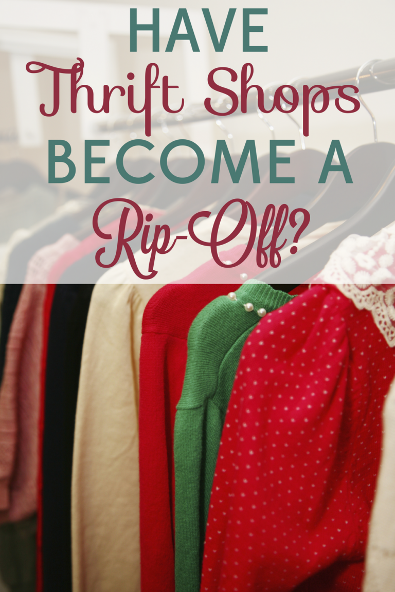 Are Thrift Shops Becoming a Rip Off?