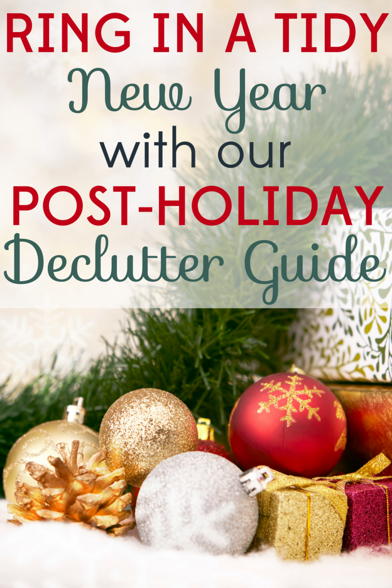 Ring in a Tidy New Year with Our Post-Holiday Declutter Guide