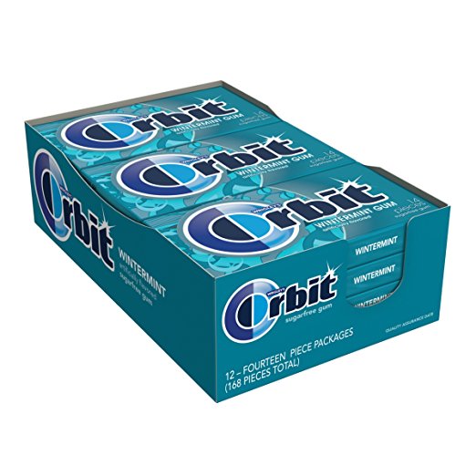 Orbit Wintermint Sugarfree Gum (Pack of 12) $10.94