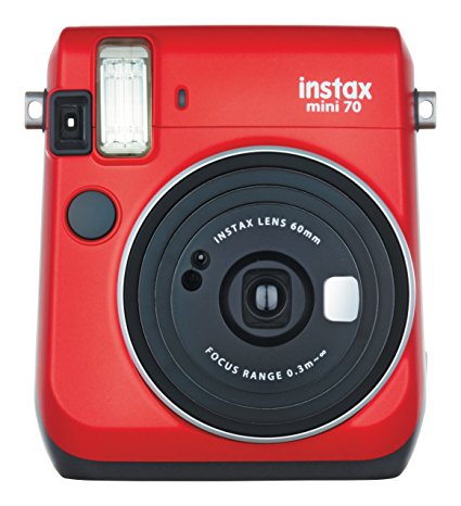 Fujifilm Instax Mini 70 - Instant Film Camera (Red) $95