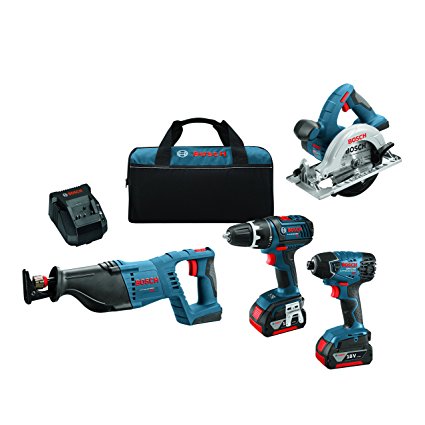 Bosch 4-Tool Combo Kit $285