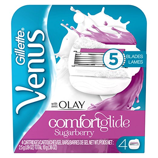 Gillette Venus & Olay Women's Razor Blade Refills 4 Count $13.10