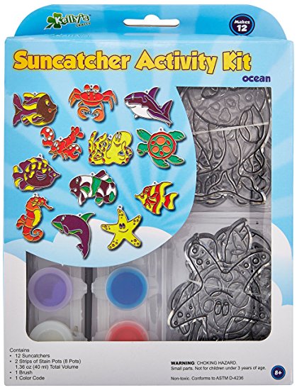 Suncatcher Group Activity Kit-Ocean 12/Pkg $5.56