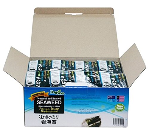 Jayone Seaweed, Roasted and Lightly Salted, 24 Count, 0.17 Ounce $6.98