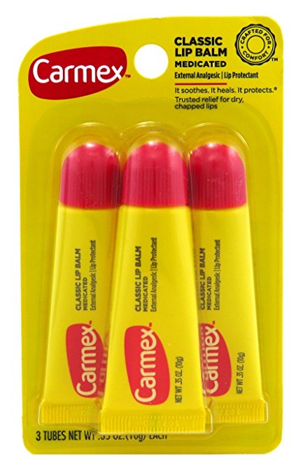 Carmex Classic Flavored Lip Balm 0.35 oz, 3 ea (Pack Of 3) $2.69