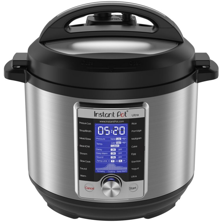 Instant Pot Ultra 6 Qt 10-in-1 Multi- Use Programmable Pressure Cooker ...
