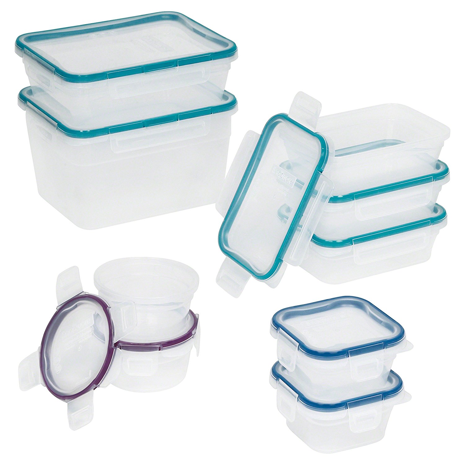 Snapware 18-Piece Total Solution Food Storage Set, Plastic Only $14.89
