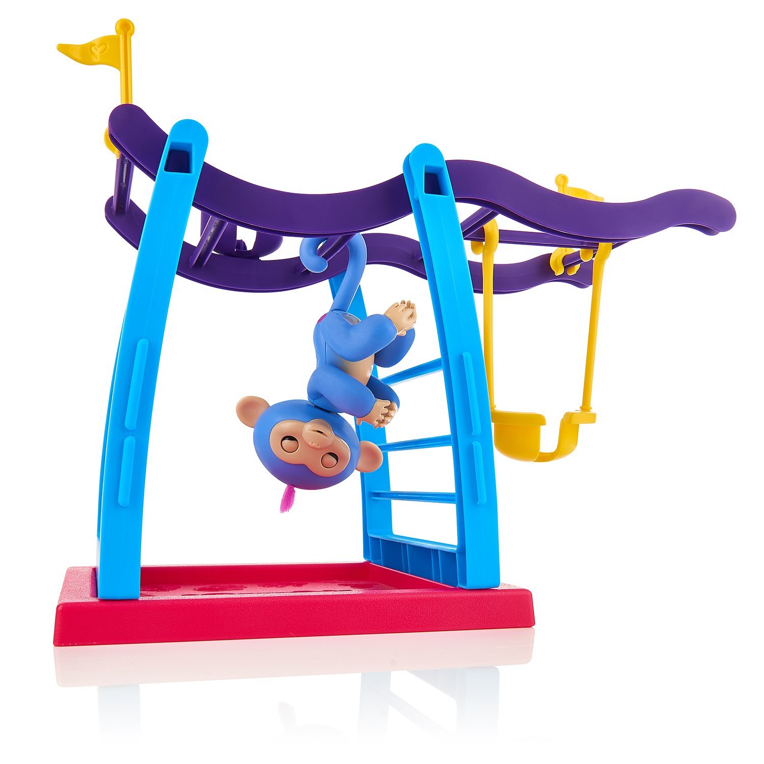 WowWee Fingerlings Playset - Monkey Bar Playground + Liv the Baby ...