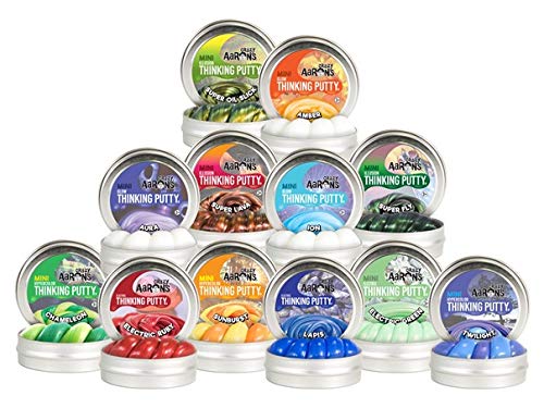 Crazy Aaron's Thinking Putty, 12 Mini Tins Bundle Only $29.99
