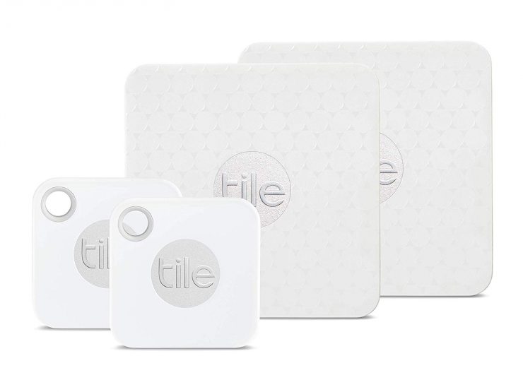 Tile Mate with Replaceable Battery and Tile Slim - 4 pack (2 x Mate, 2 ...