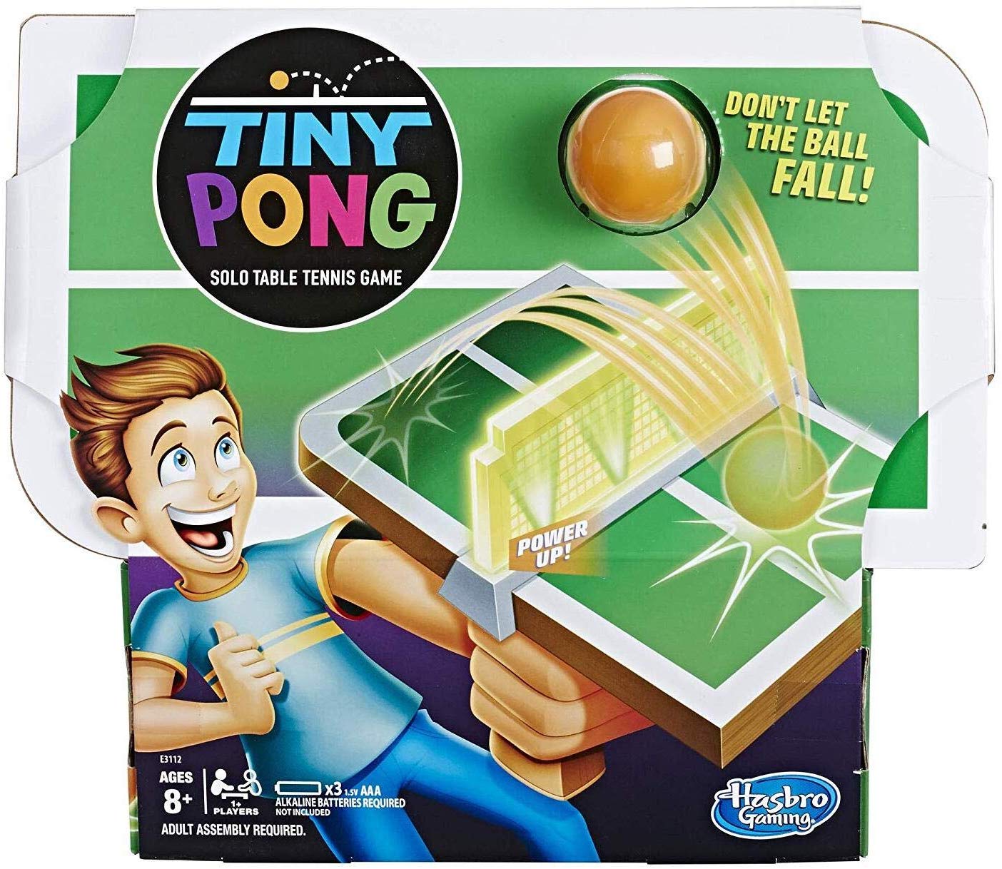 Tiny Pong Solo Table Tennis Kids Electronic Handheld Game Only $6.99