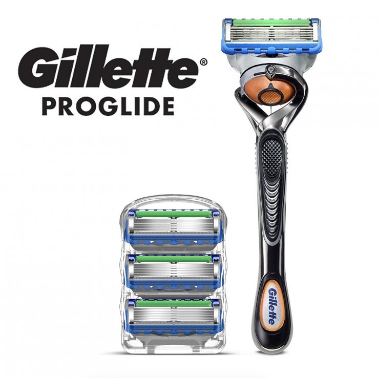 Gillette ProGlide Men's Razor Handle + 4 Blade Refills $9.99