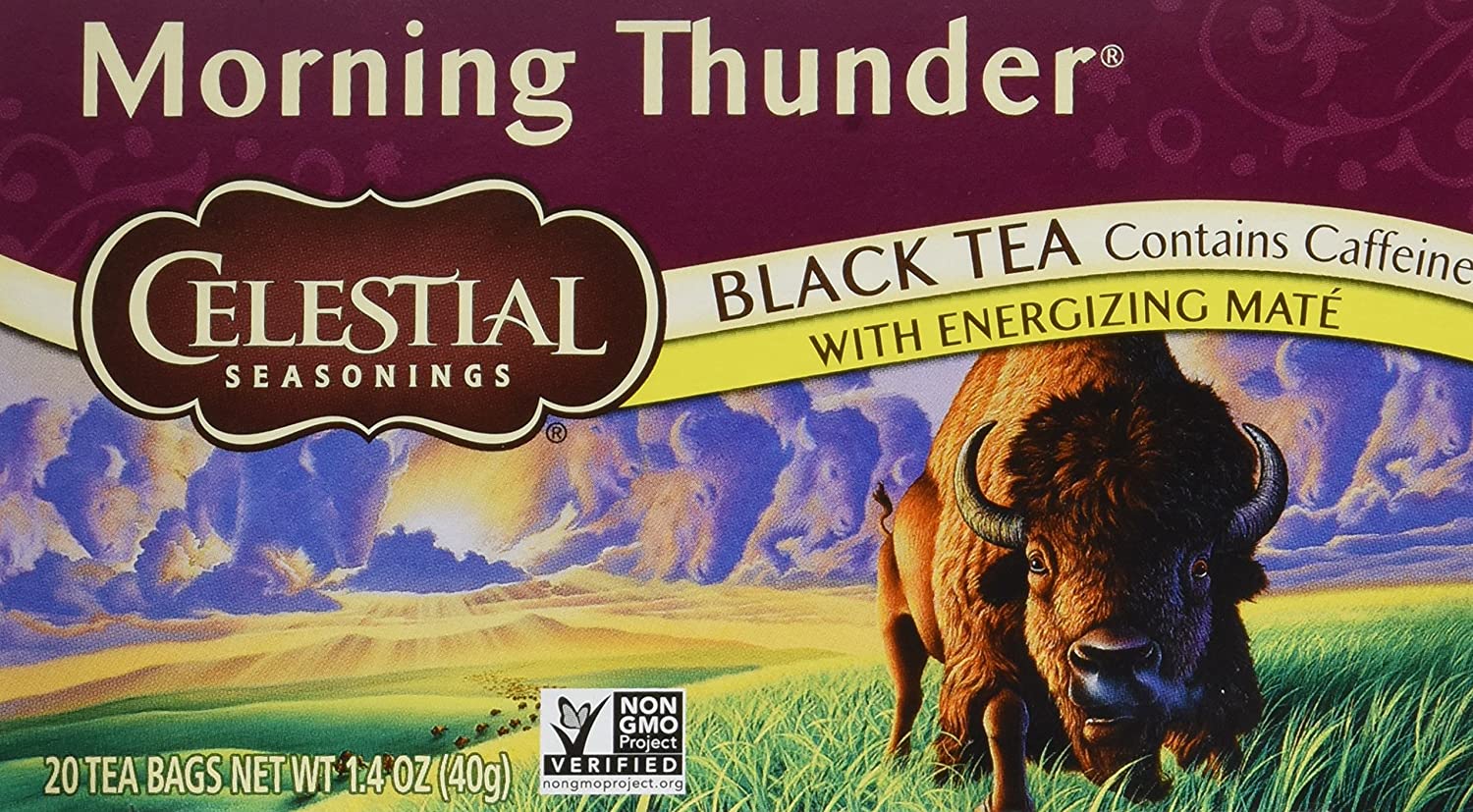Celestial Seasonings Morning Thunder Tea Bags $2.37