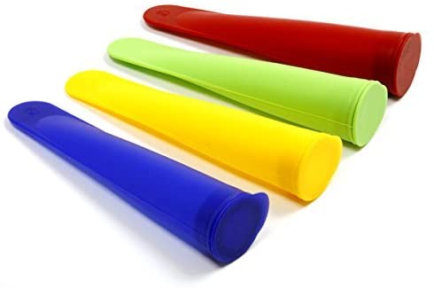 Norpro 431 4-Piece Silicone Ice Pop Maker Set - Assorted Colors $6.49