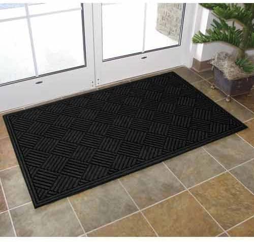 Apache Mills Textures Crosshatch Entrance Mat, 3-Feet by 5-Feet Only $16.54