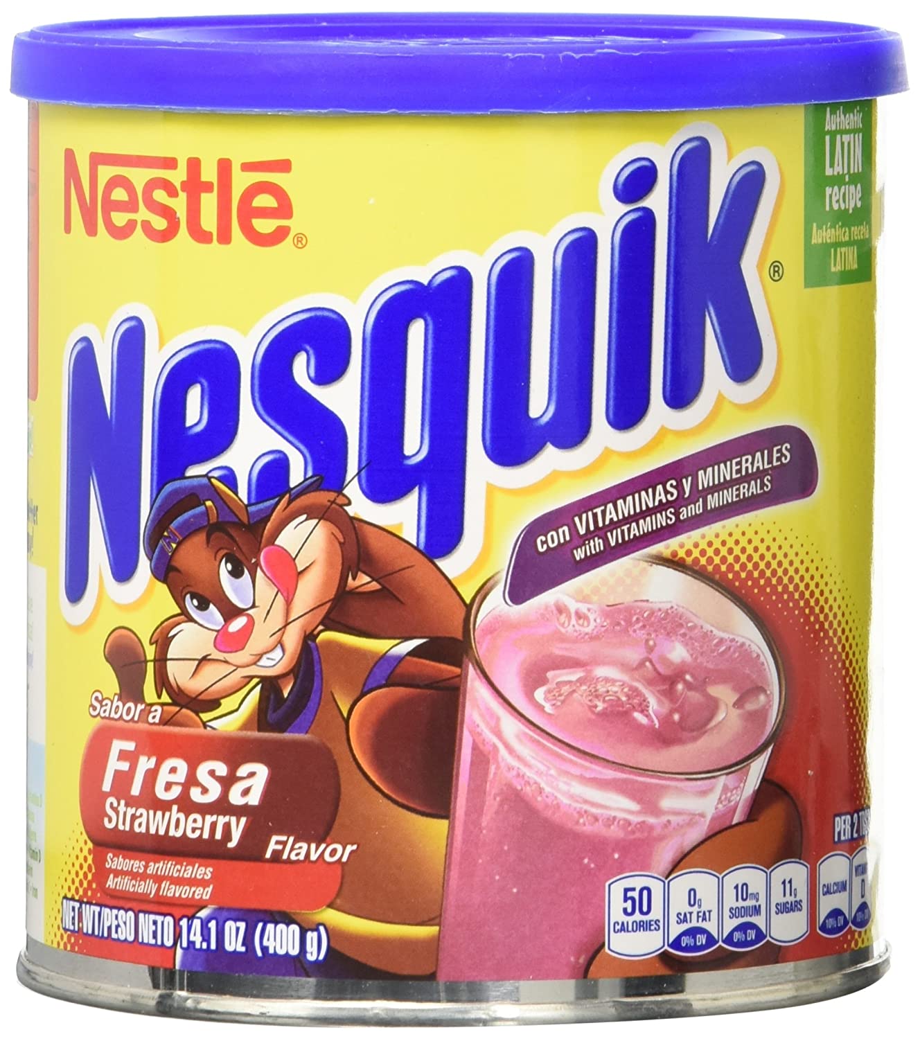 Nesquick Strawberry Flavored Powder $2.53