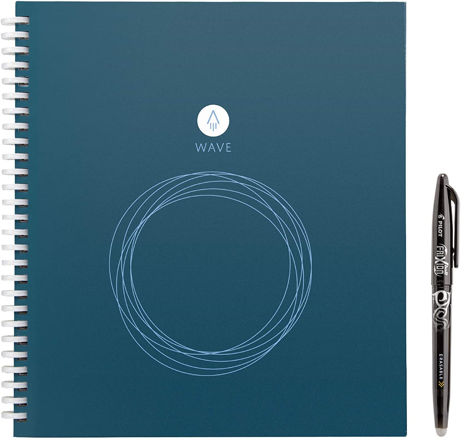 Rocketbook Wave Smart Notebook - Dotted Grid Eco-Friendly Notebook with ...