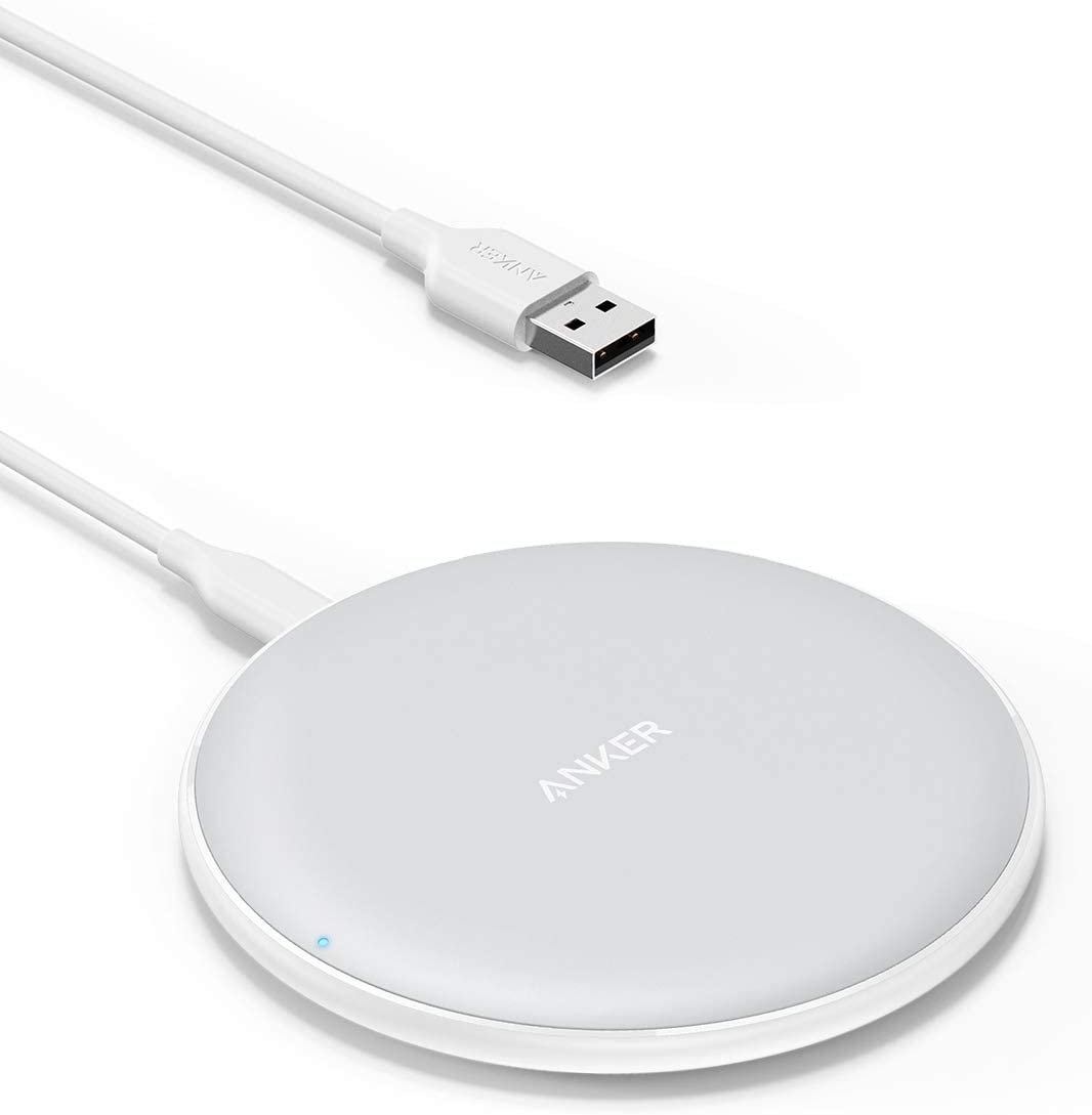 Anker Wireless Charger, PowerWave Pad Qi-Certified 10W Max for iPhone ...
