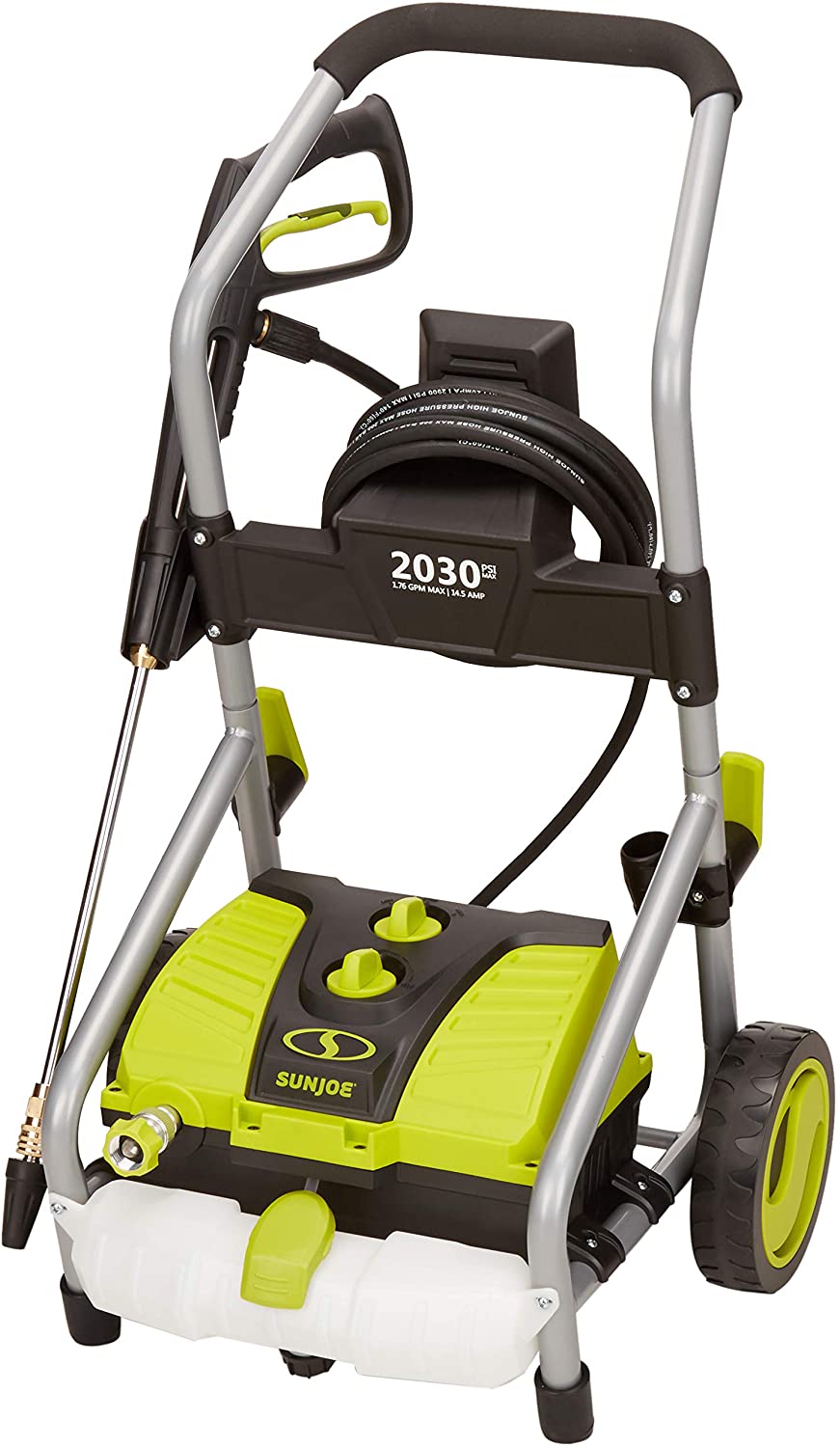Sun Joe SPX4000-PRO 2030 Max PSI 1.76 GPM 14.5-Amp Electric Pressure ...