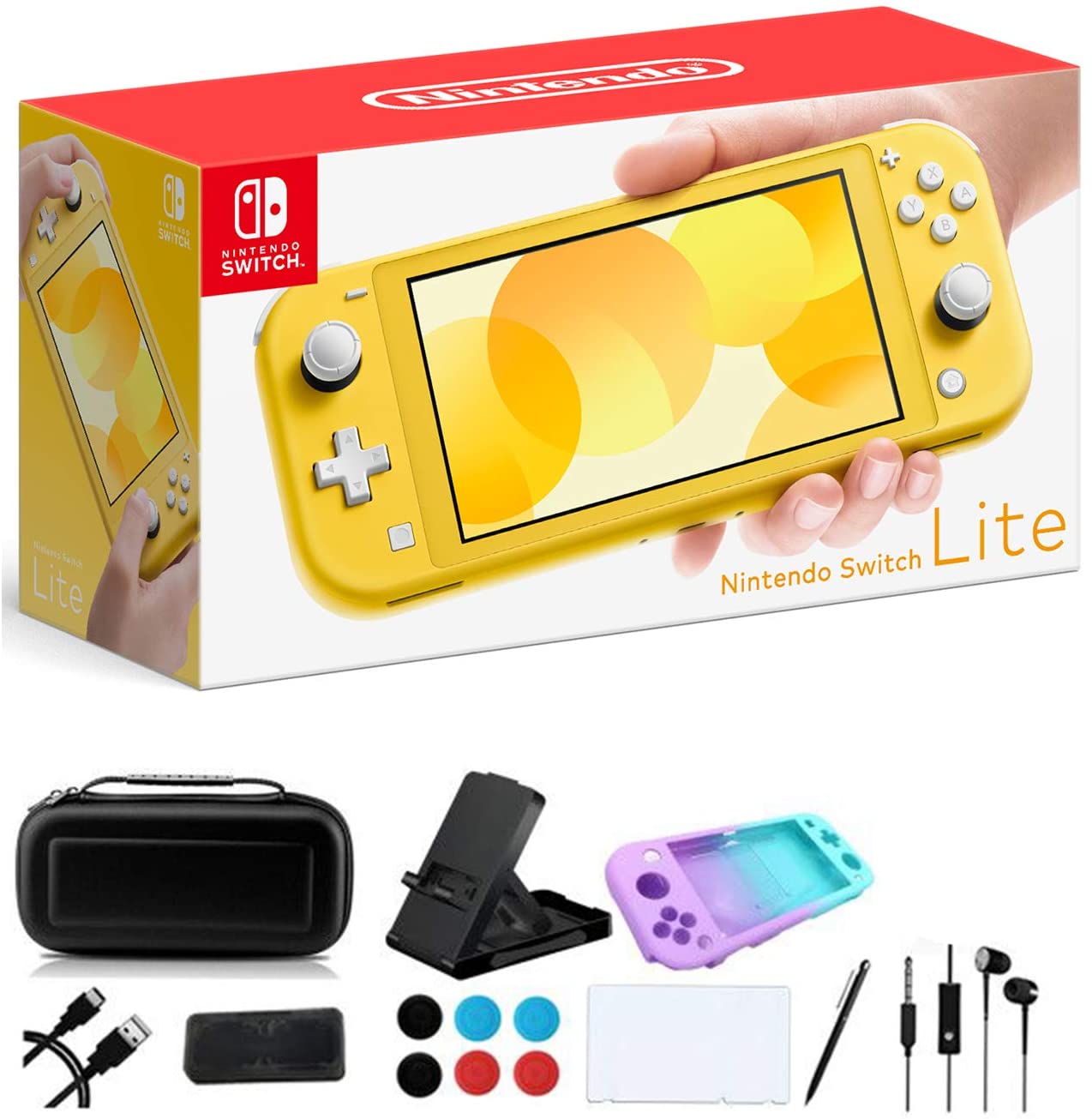Newest Nintendo Switch Lite - 5.5" Touchscreen Display, Built-in Plus ...