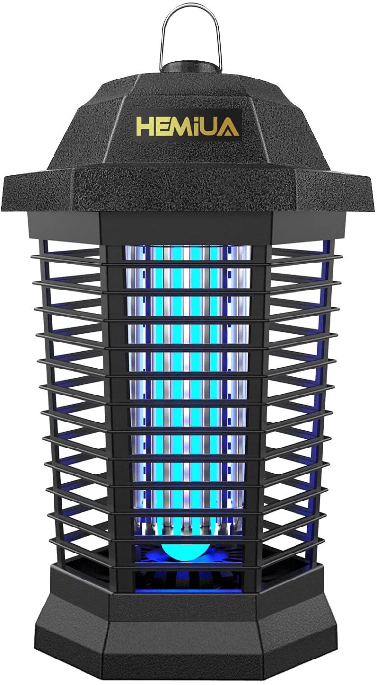 Hemiua Bug Zapper Outdoor, Electronic Mosquito Zapper, Pest Trap for ...