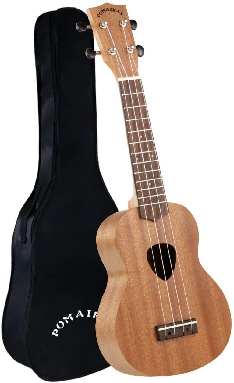 POMAIKAI Soprano Ukulele Mahogany Professional Uke Hawaii kids Guitar ...