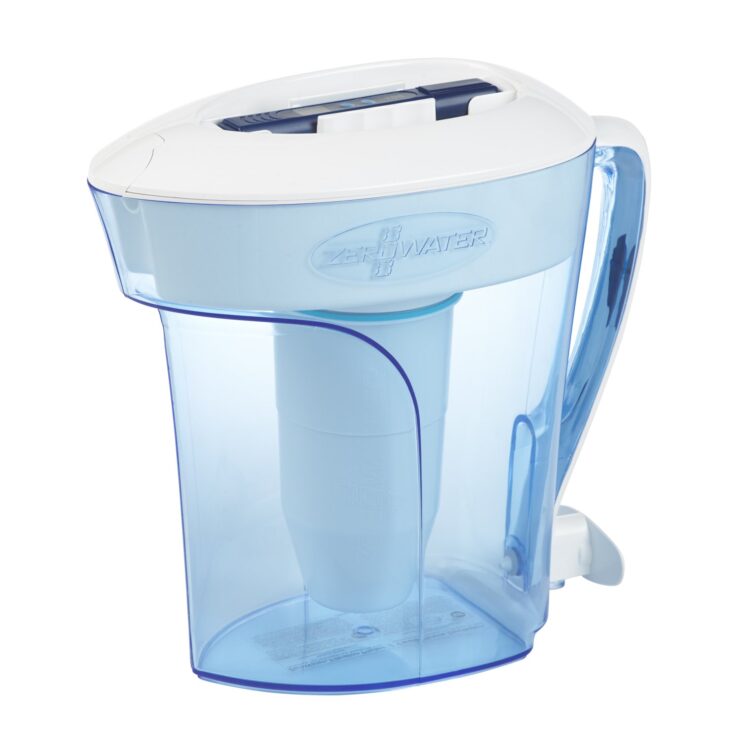 ZeroWater ZP-010, 10 Cup 5-Stage Water Filter Pitcher,NSF Certified to ...