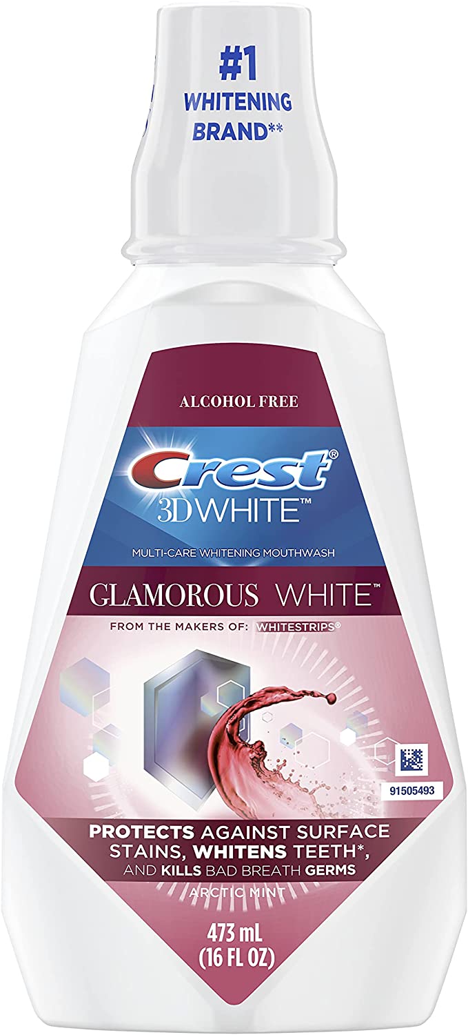 Crest 3D White Rinse Frshm Size 16z Crest 3D Fresh Mint Whitening Rinse ...