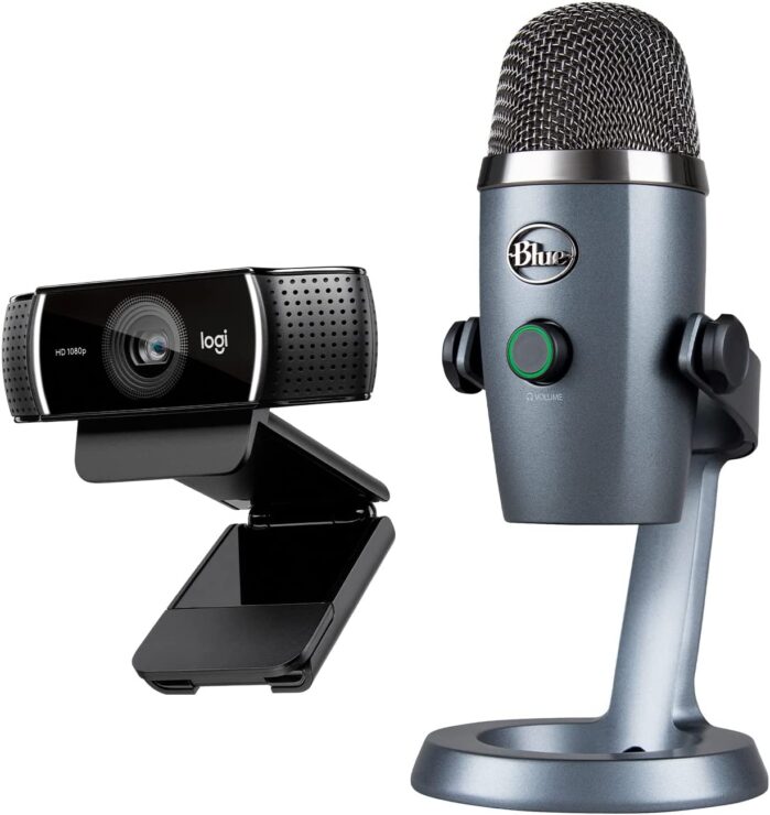 Logitech C922x Pro + Blue Yeti Nano - The Perfect Solution for Great ...