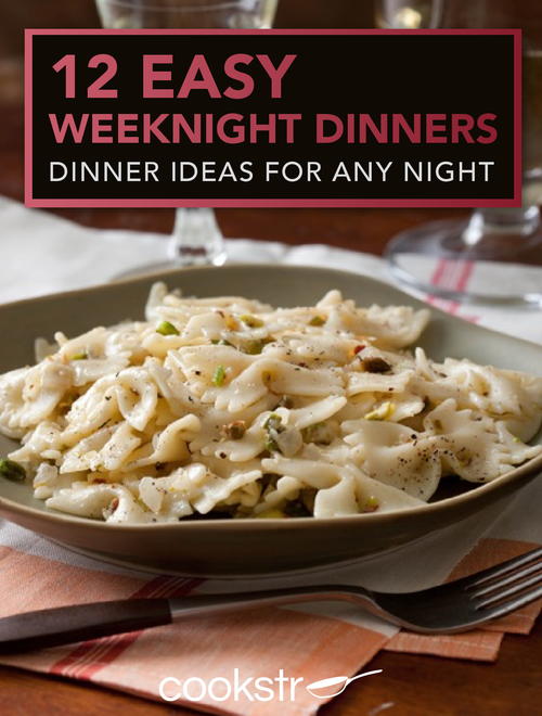 Friday Freebies-Free 12 Easy Weeknight Dinners eCookbook