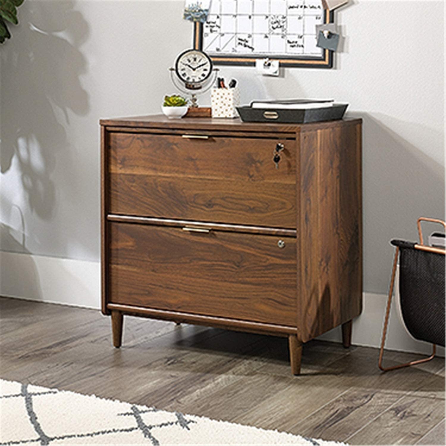 Sauder Clifford Place Lateral File, Grand Walnut finish $205