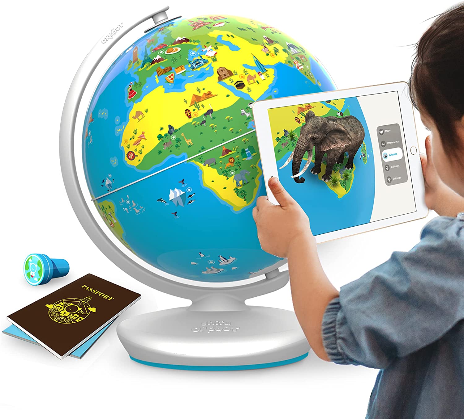 PlayShifu Educational Globe for Kids - Orboot Earth (Globe + App ...