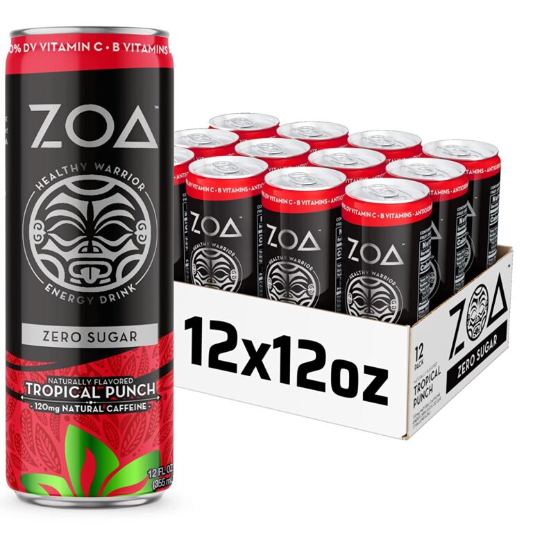 Save on ZOA Energy Drinks