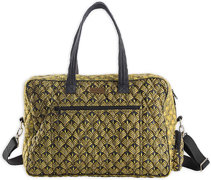 Maison d' Hermine 100% Cotton Quilted Travel Duffel Weekend Bag ...