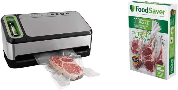 FoodSaver V4840 2-in-1 Vacuum Sealer Machine | Silver & 11" x 16 ...