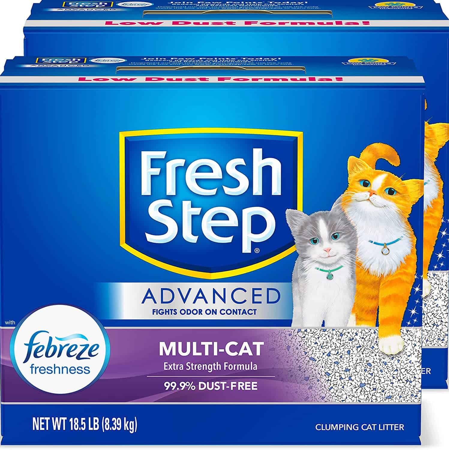 Fresh Step Clumping Cat Litter, Advanced, 37 Pounds Only $19.14
