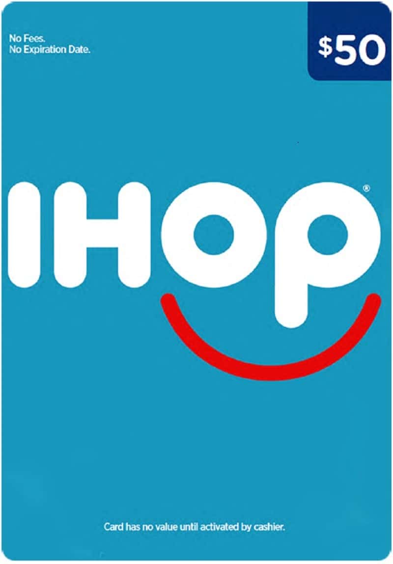 Get a $50 IHOP Gift Card for only $40!