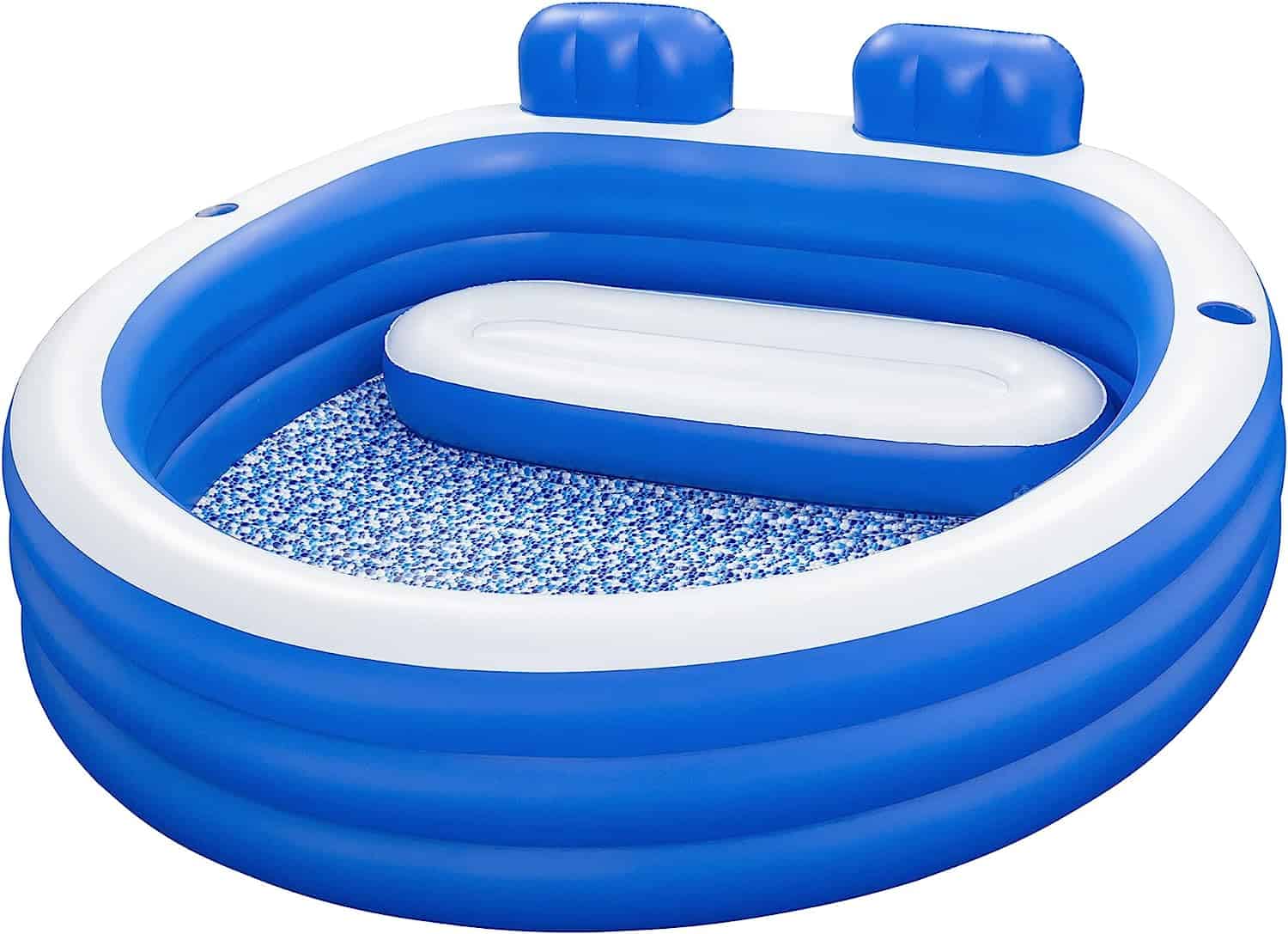 H2OGO! Splash Paradise 7'7" x 7'2" x 31" Inflatable Family Pool | Blow ...