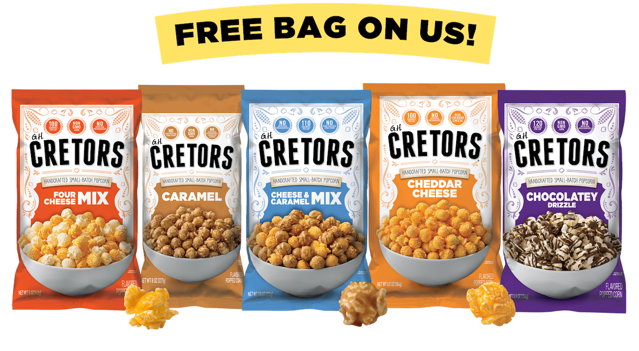 Saturday Freebies - Free Cretors Popcorn