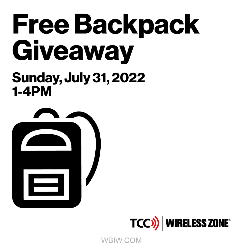 Saturday Freebies - Free Backpack and School Supplies at Wireless Zone ...
