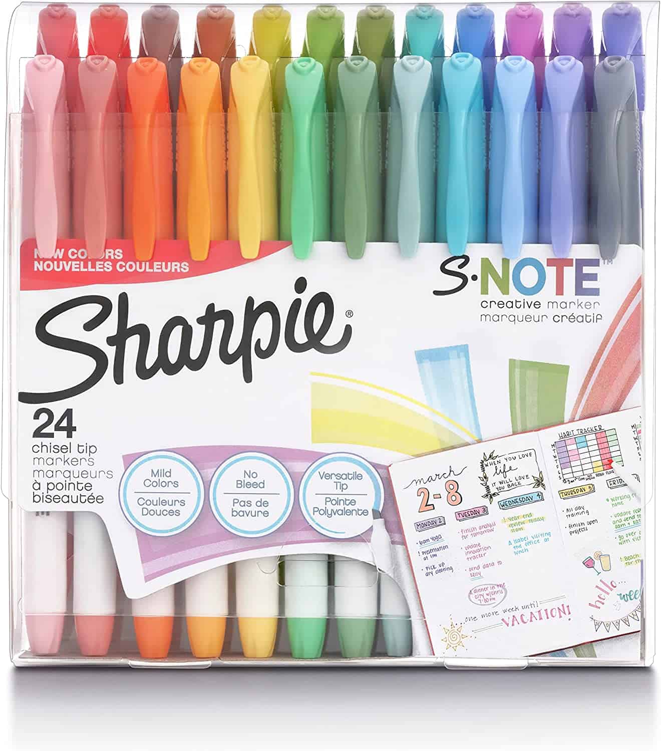 Sharpie S-Note Creative Markers, 24 Ct Only $8.61
