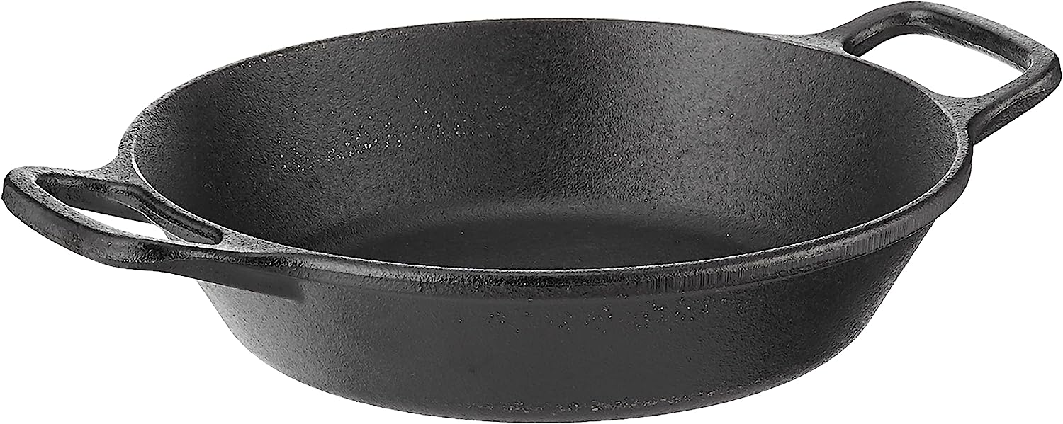 Lodge Cast Iron Round Pan, 8 in, Black Only $12.90