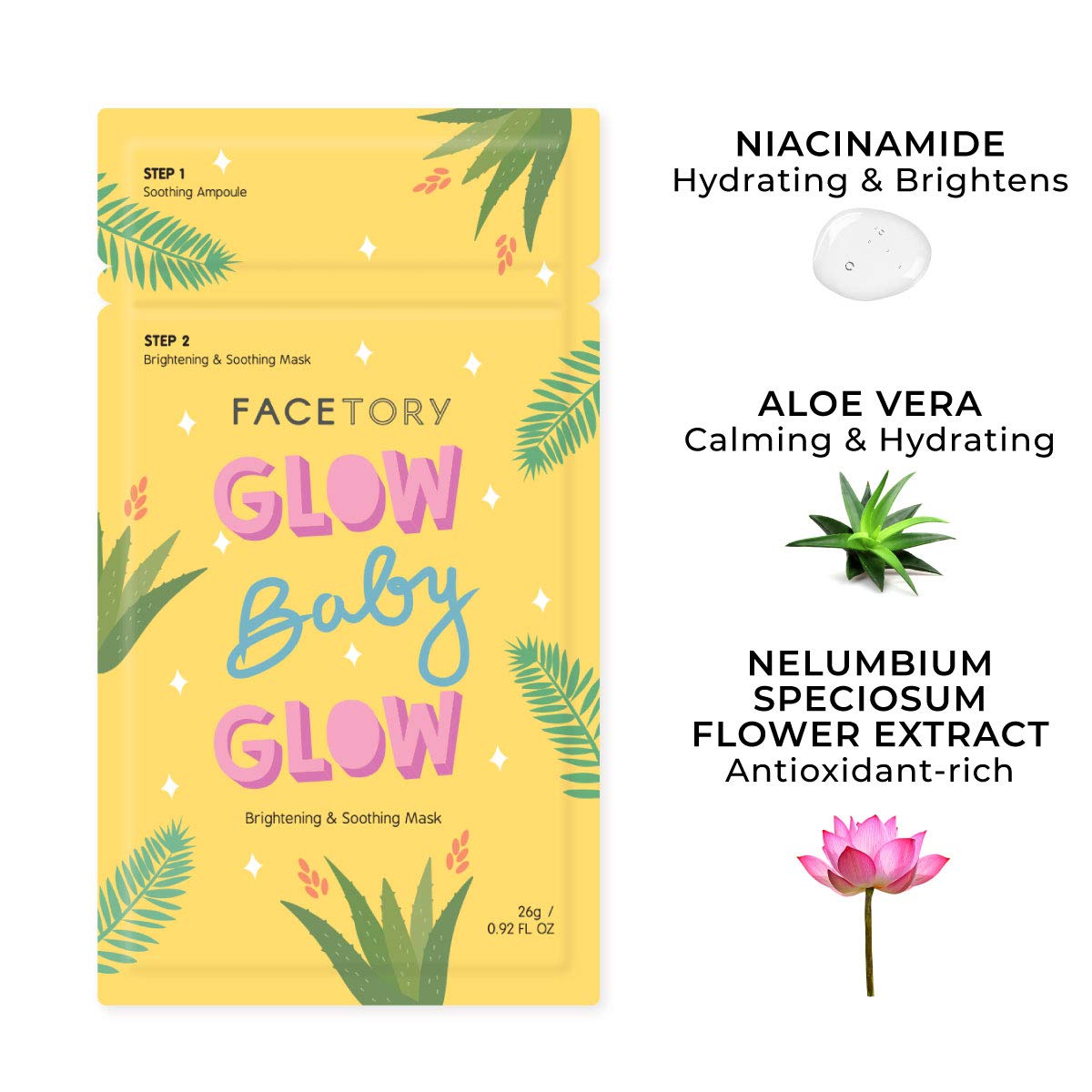 Monday Freebies - Free Facetory Glow Baby Glow Mask Sample