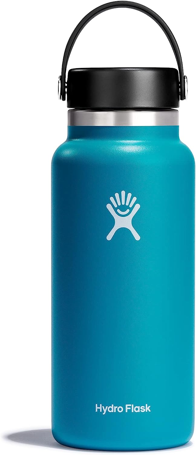 Hydro Flask Stainless Steel Wide Mouth Water Bottle (32 oz) Only $19.73