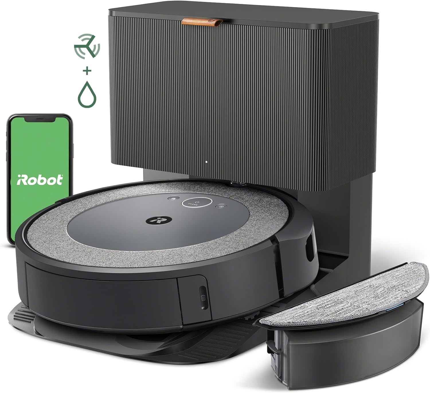 iRobot Roomba Combo i5+ Self-Emptying Robot Vacuum and Mop Only $299